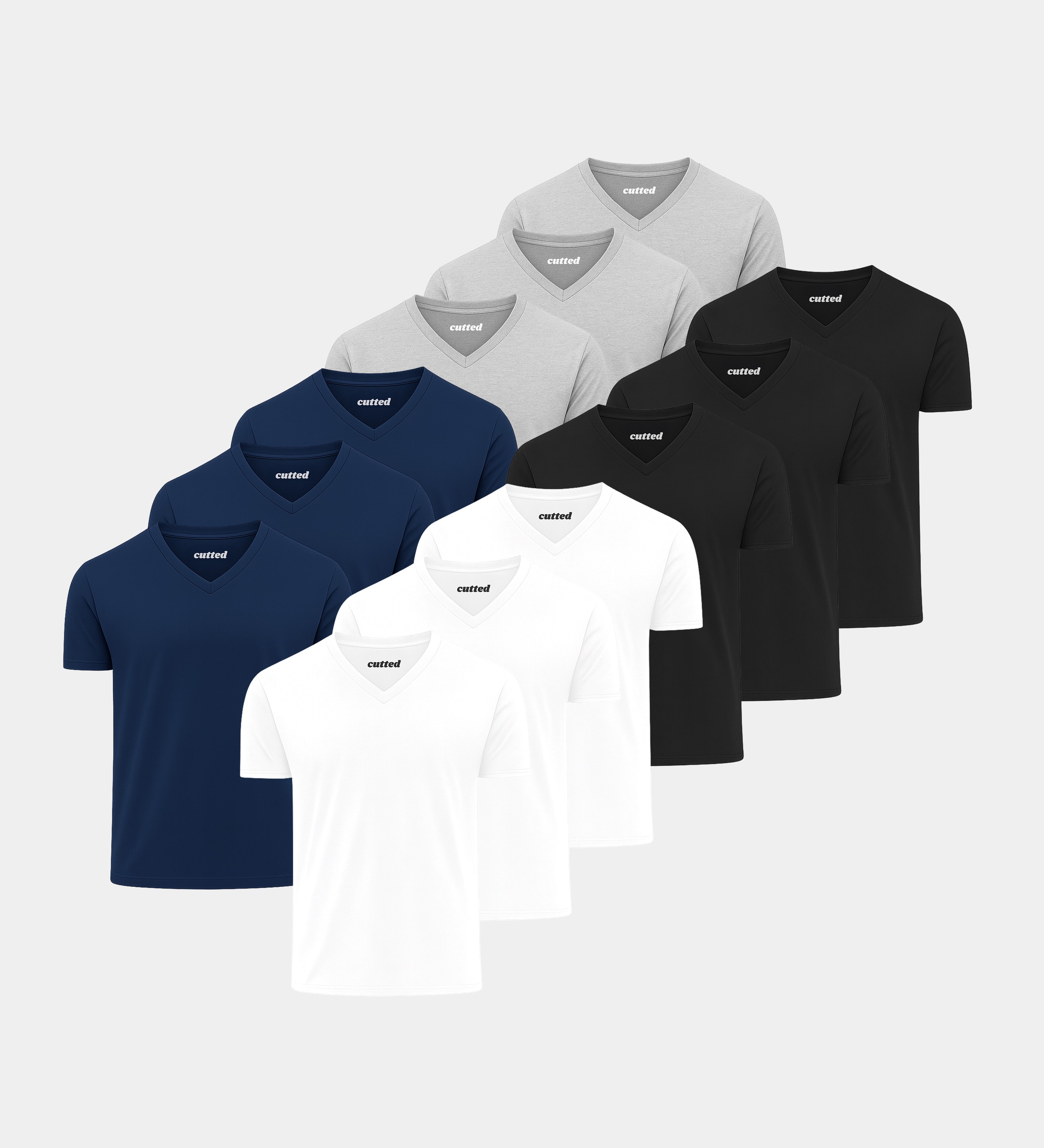 V-Neck Essential 12er Pack – cutted